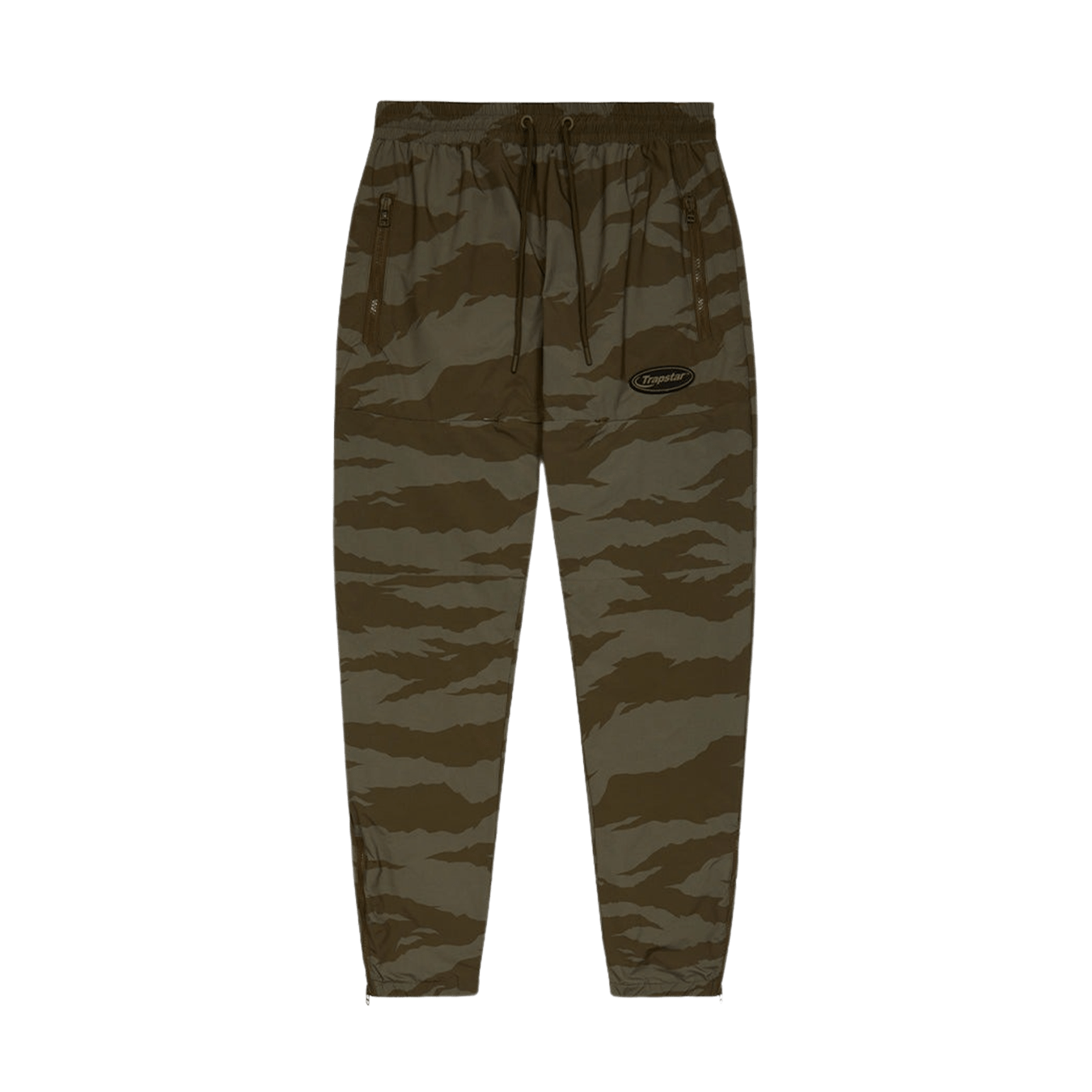 Trapstar Hyperdrive Track Bottom - Tiger Camo 'Khaki' – Kick Game