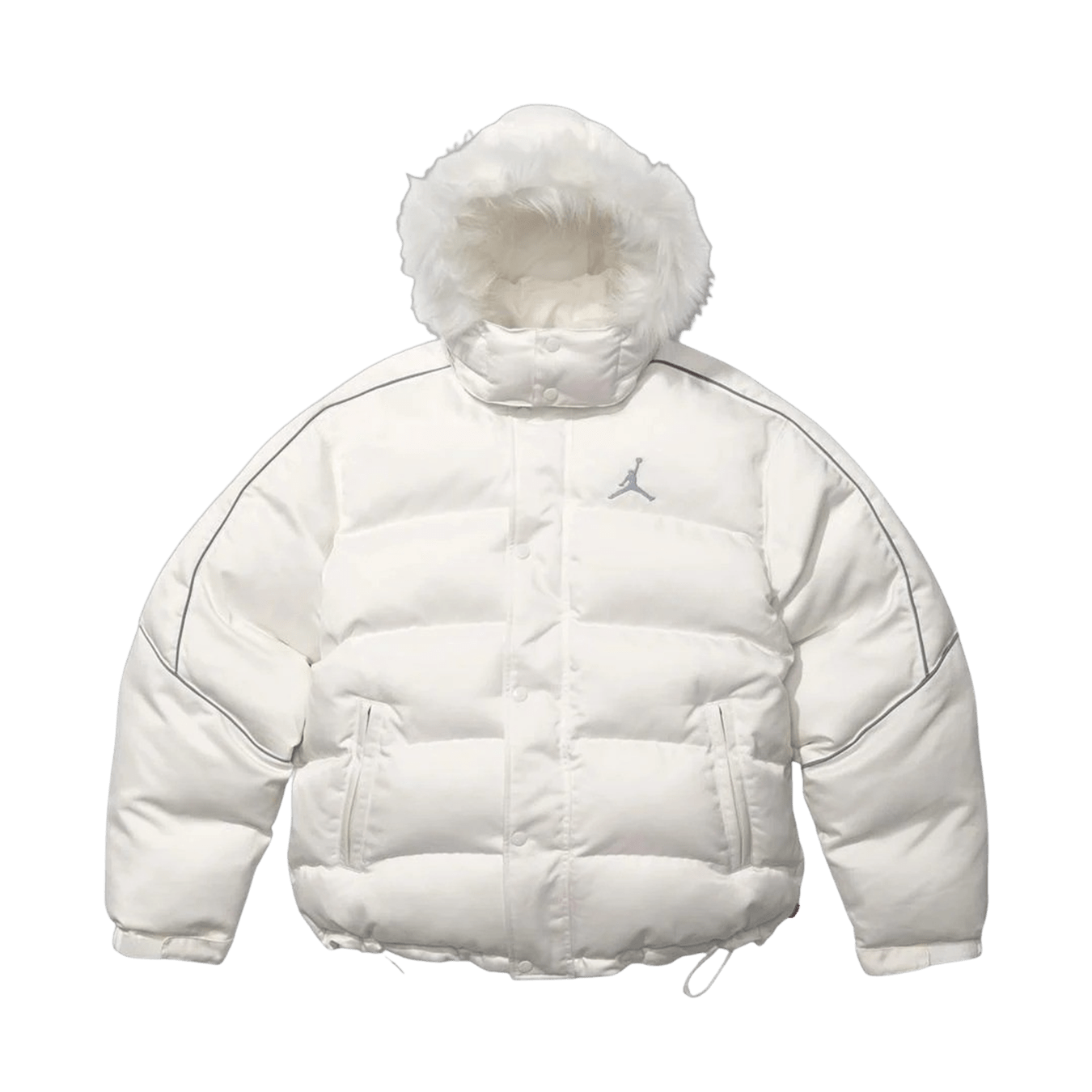 Supreme x Jordan Puffer Jacket 'White' – Kick Game