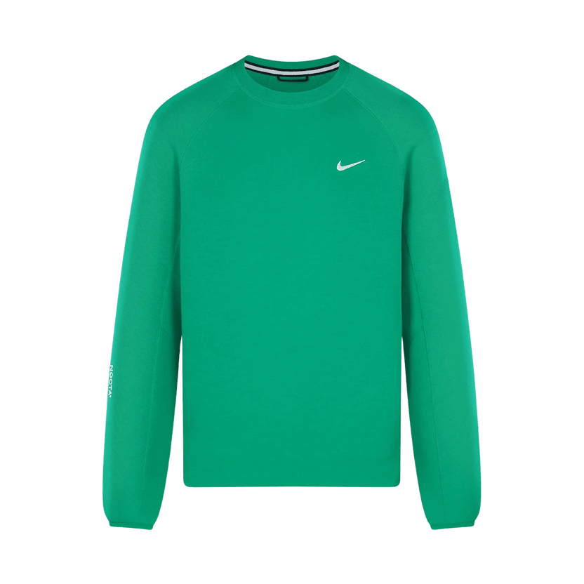 Nike x Nocta Tech Fleece Crew 'Green' — Kick Game