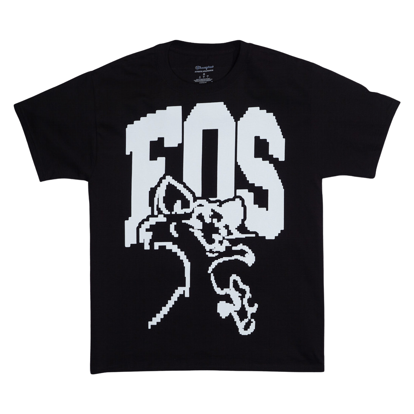 Virgil Abloh FOS CAT Pyrex Tee 'Black' — Kick Game