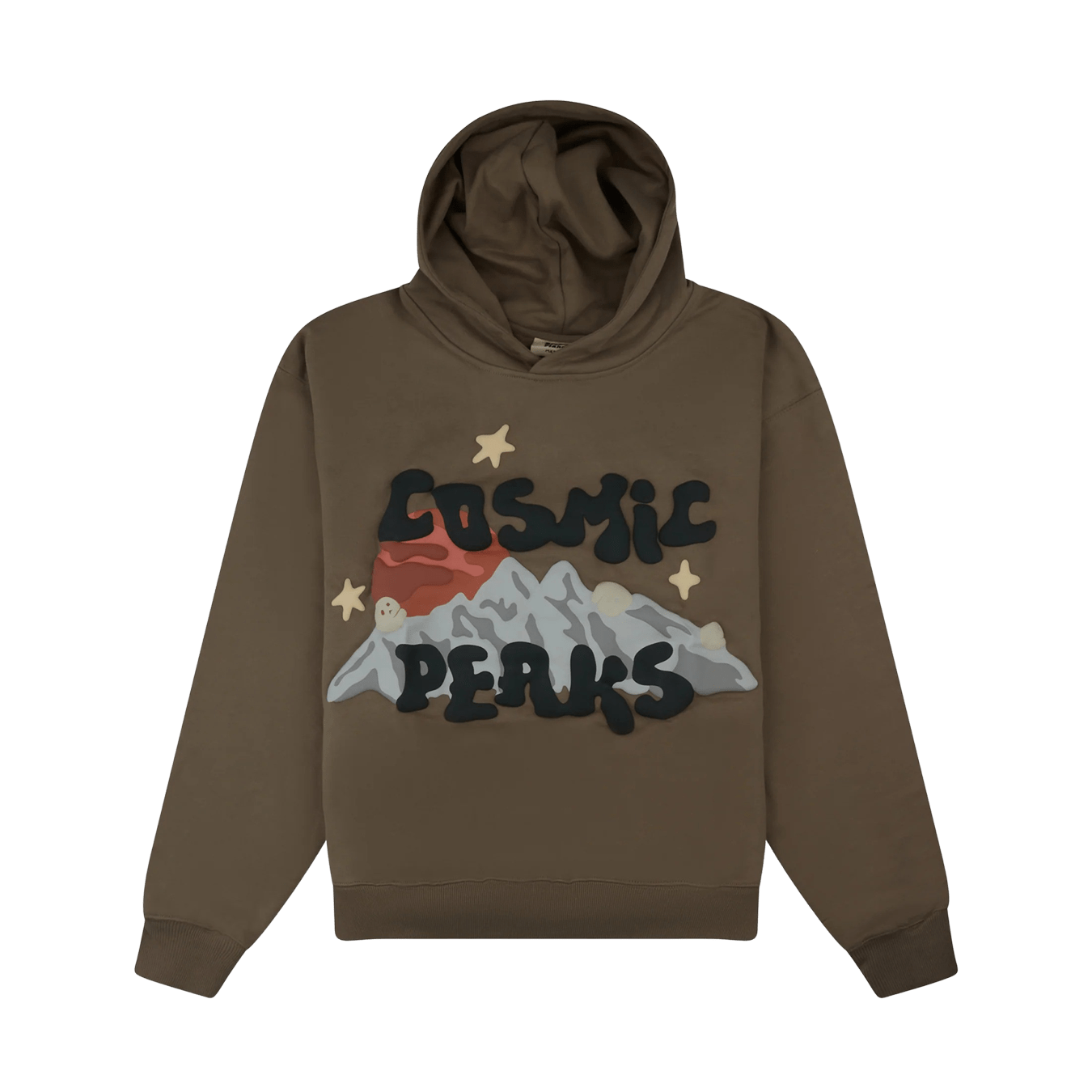 Broken Planet Hoodie 'Cosmic Peaks' - Cinder Brown — Kick Game