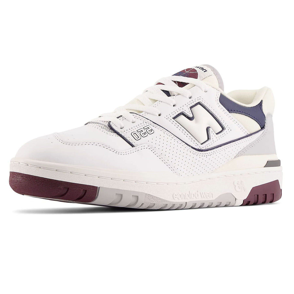 New Balance 550 'White Maroon Natural Indigo' — Kick Game