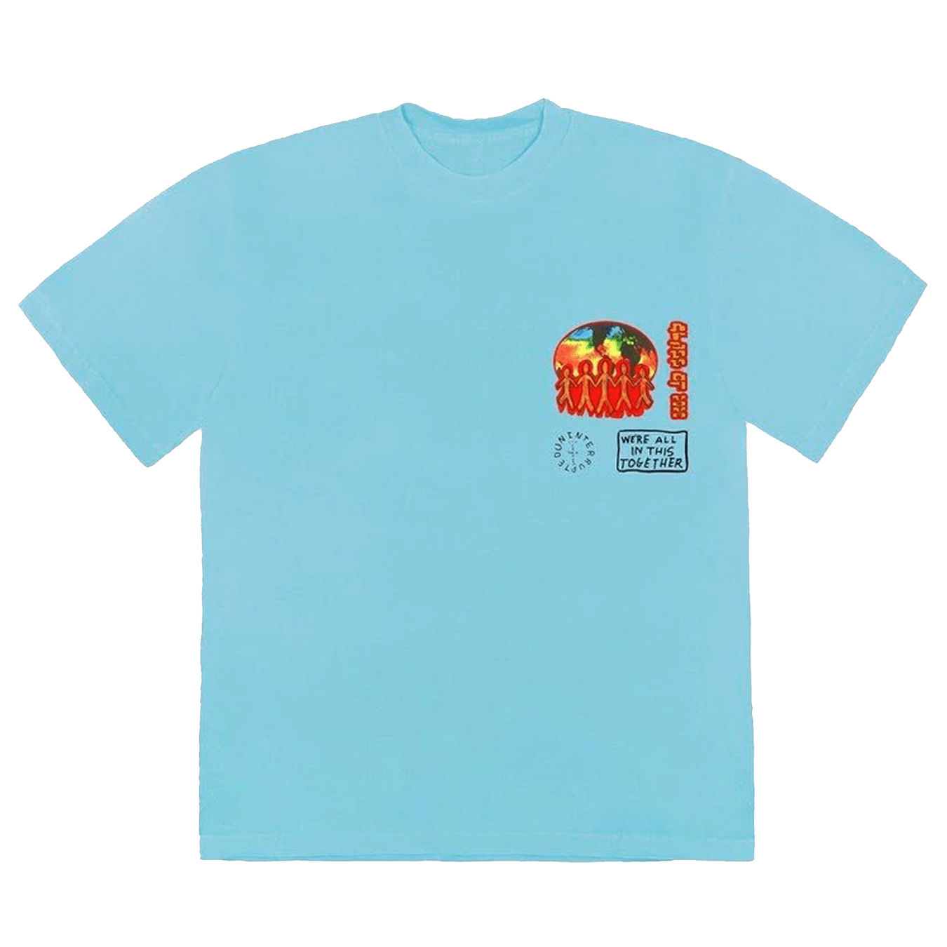 Cactus Jack by Travis Scott Class Of 2020 T-Shirt 'Sky' — Kick Game